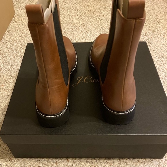 J. Crew | Shoes | J Crew Jaden Lugsole Highshaft Chelsea Boots In ...
